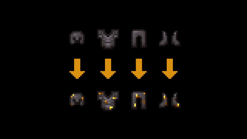 Gilded Netherite Minecraft Texture Pack