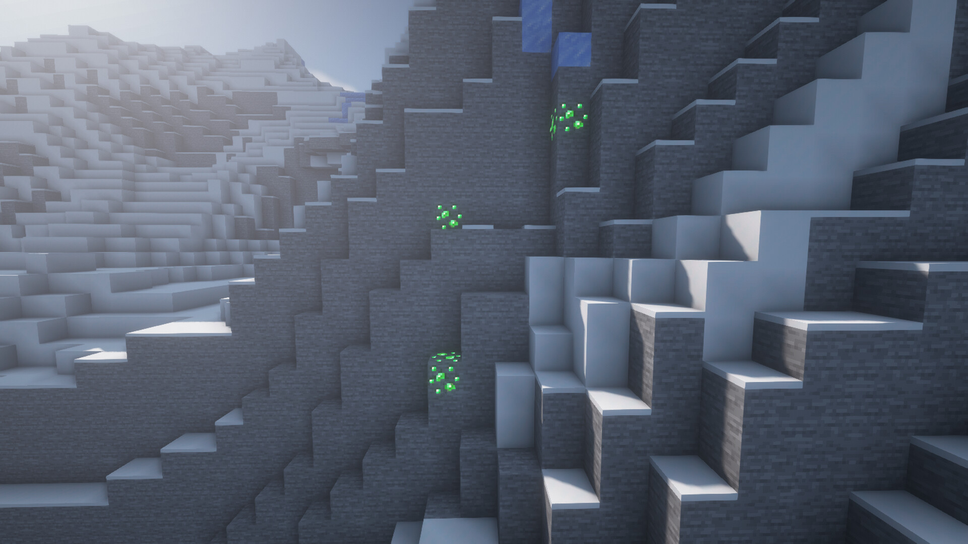 Emissive Ores (OptiFine Required) Minecraft Texture Pack