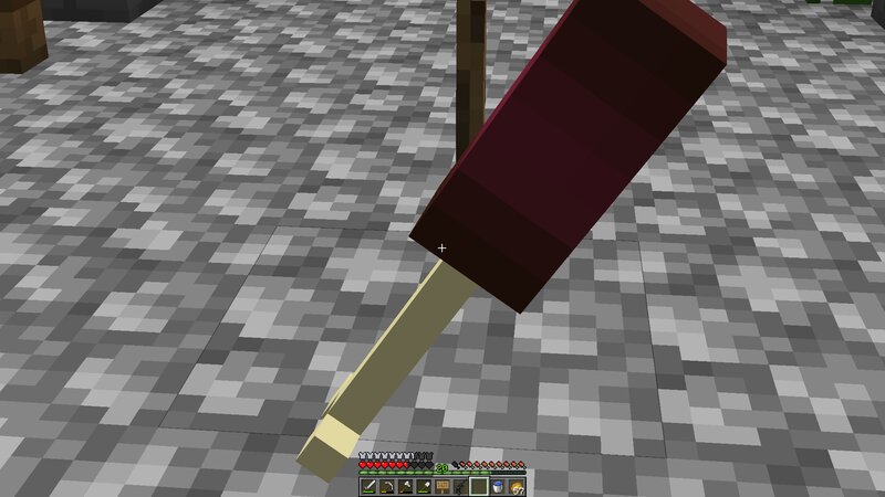 Diamond Sword Chicken Leg Minecraft Texture Pack