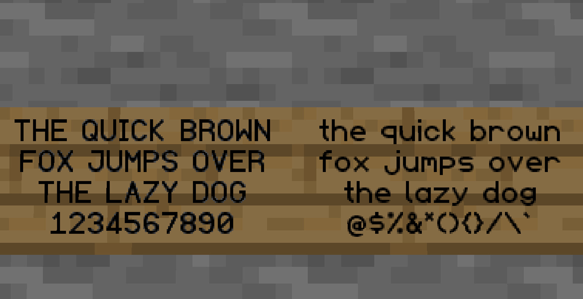 Anti-Aliased Font Minecraft Texture Pack