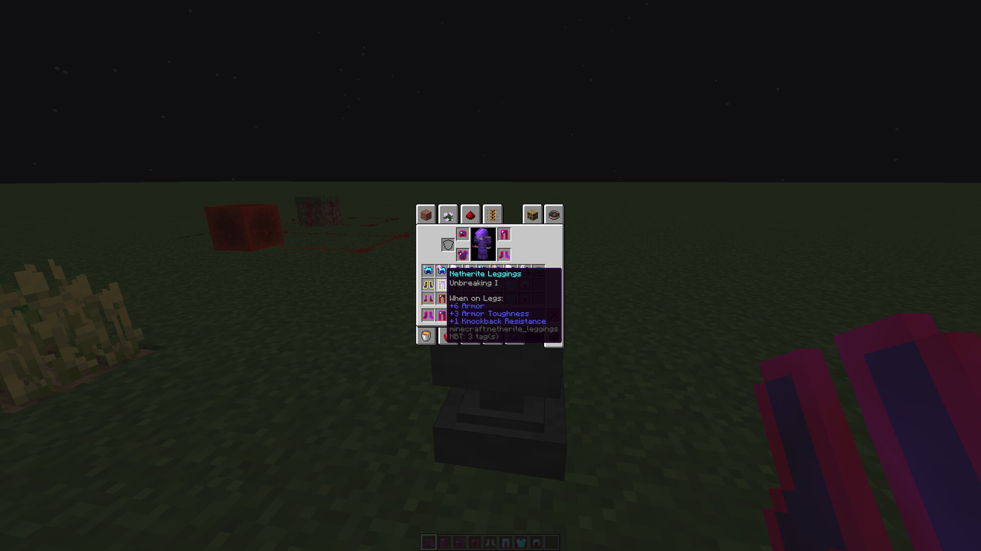 Enchantment Indicator for armor Minecraft Texture Pack