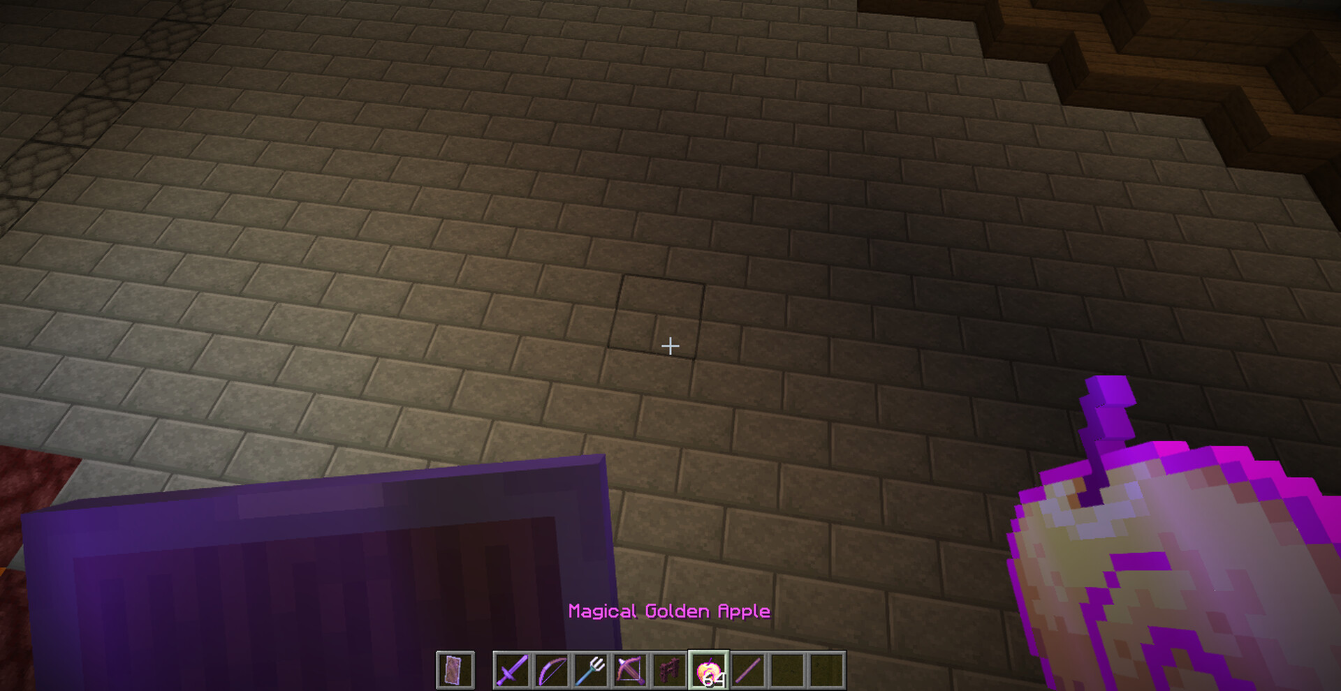 Enchanted Golden Apple to Magical Golden Apple Minecraft Texture Pack