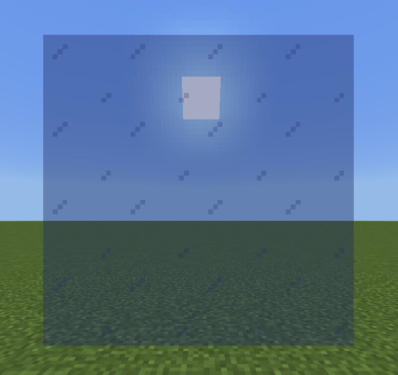 Borderless Glass Bedrock Minecraft Texture Pack