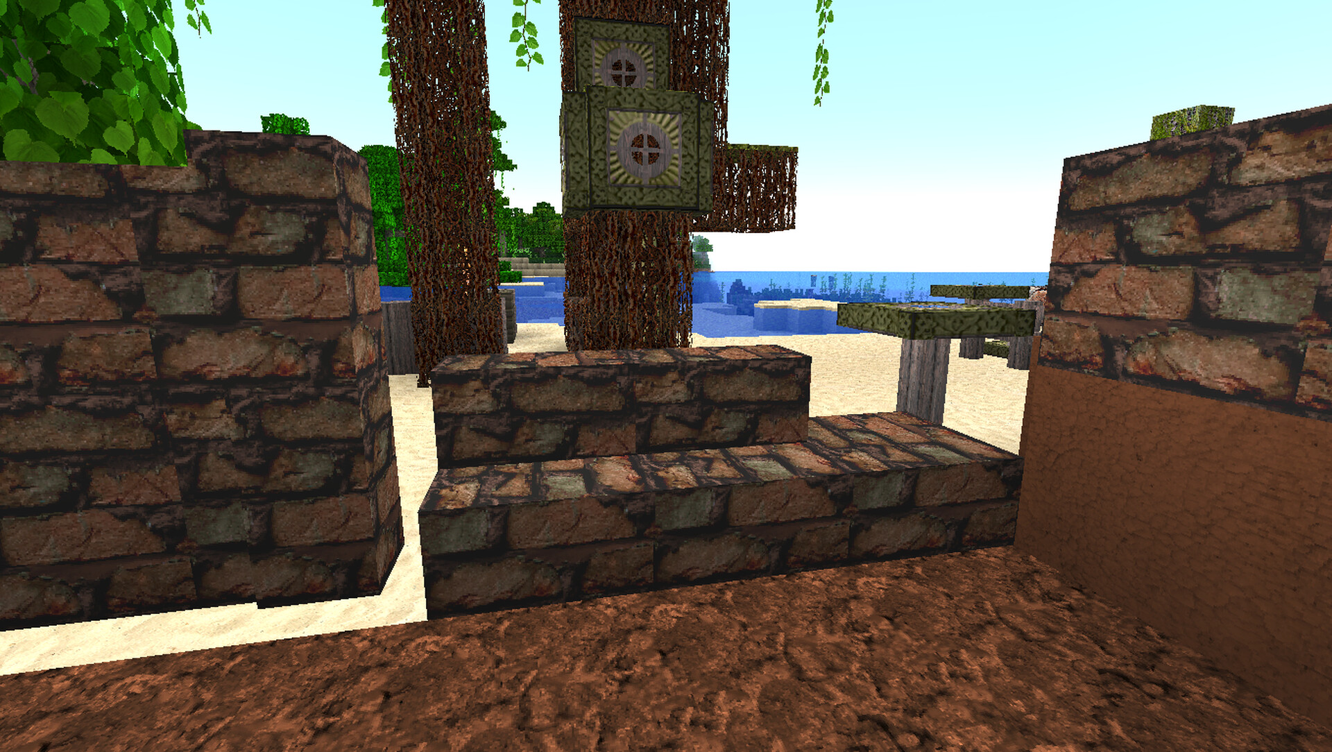 Shmoosee's Real Rustic Photo-realistic 128 x 1.19 Java and Bedrock ...