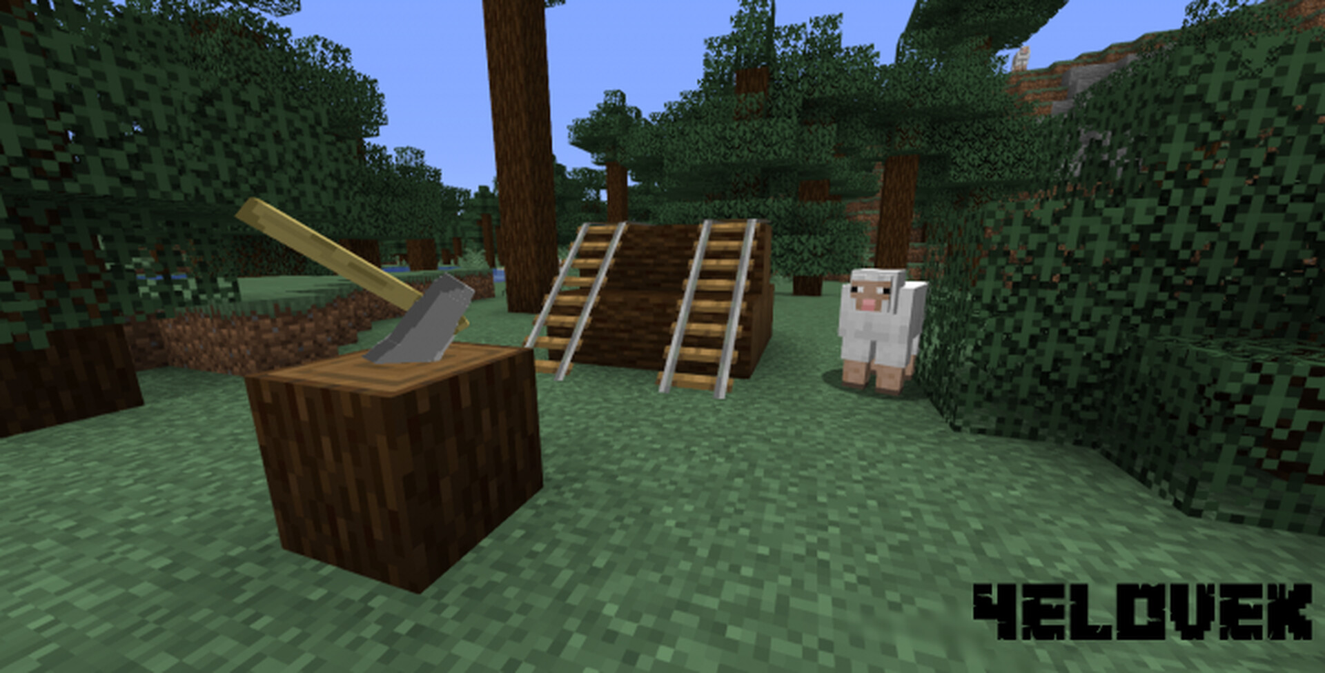 3D Axes Minecraft Texture Pack