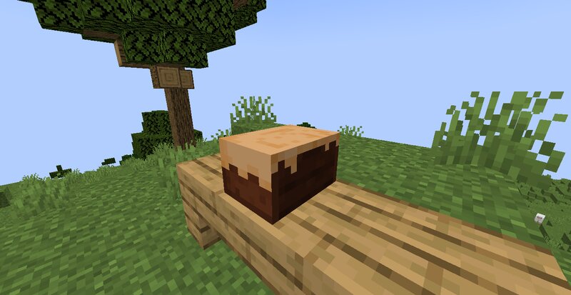 Chocolate Cake Minecraft Texture Pack