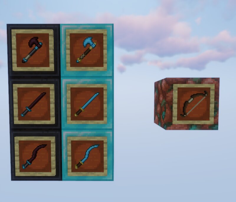 AzPack Weapons x32 Minecraft Texture Pack
