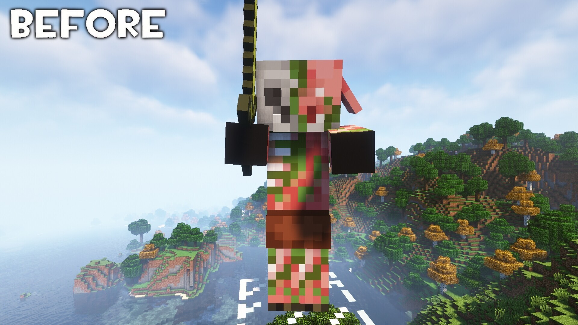 Programmer Art Preserved [1.14 - 1.19 Addon] Minecraft Texture Pack