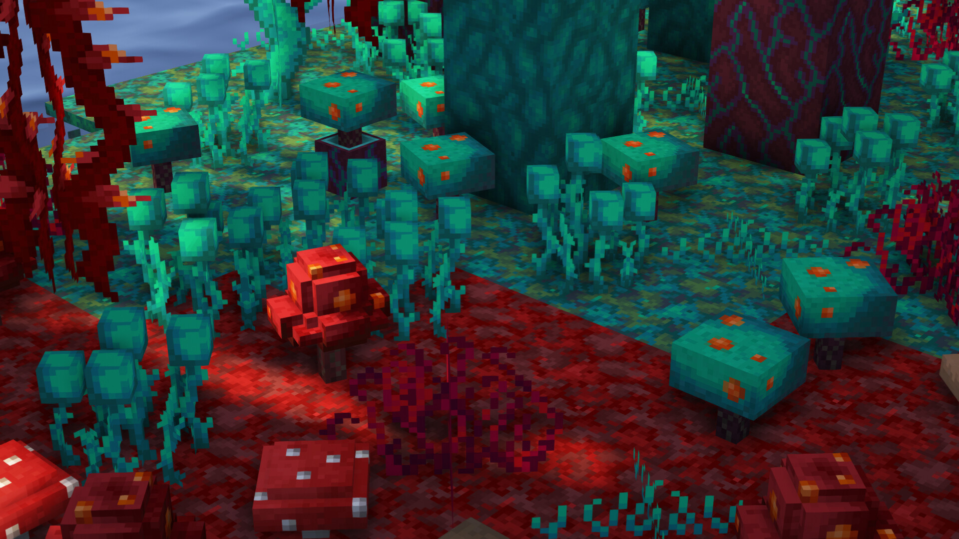 Warped Roots3d Minecraft Texture Pack