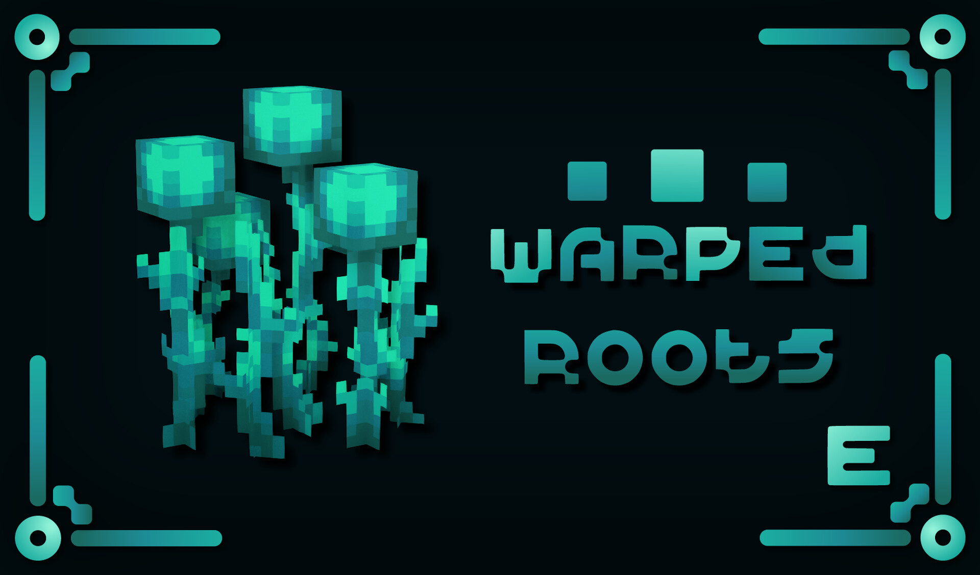 Warped Roots3d Minecraft Texture Pack
