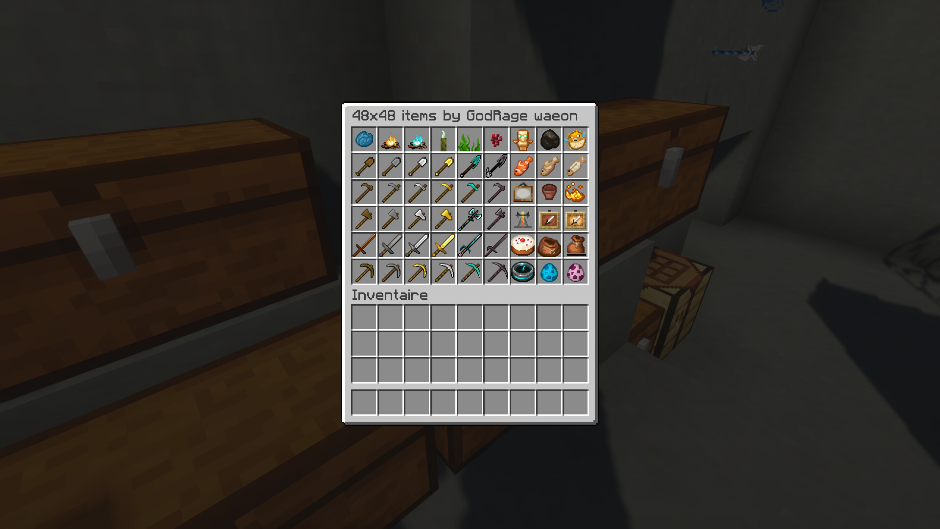 48x48 items (GUI Scale 3x) Minecraft Texture Pack