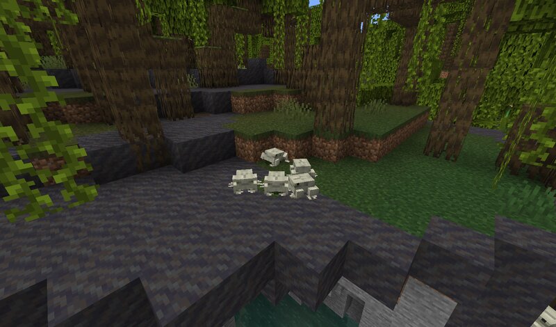 Cutie Crawlies - Simple Frogs Minecraft Texture Pack