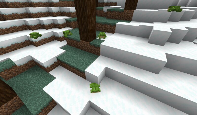 Cutie Crawlies - Simple Frogs Minecraft Texture Pack