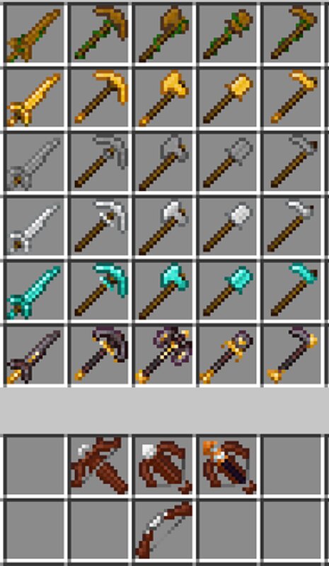 Astraliyte's Tools Minecraft Texture Pack