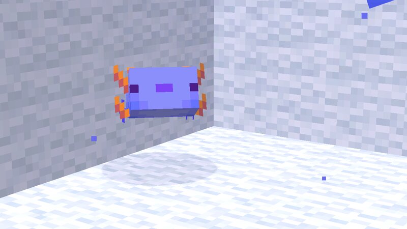 Rarest Blue Axolotls Unlimited Minecraft Texture Pack