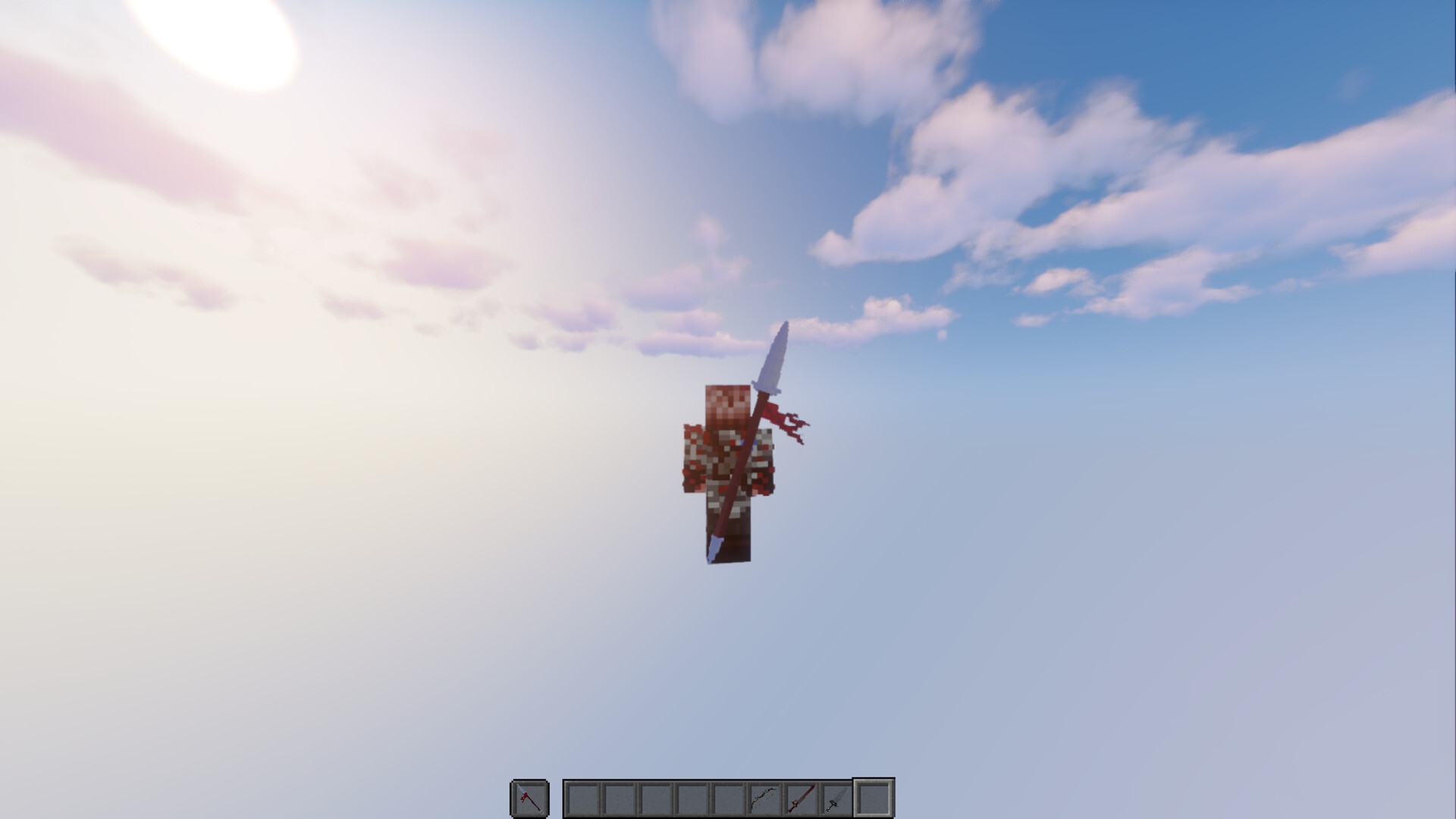 Some 3D Weapons (just 4) Minecraft Texture Pack