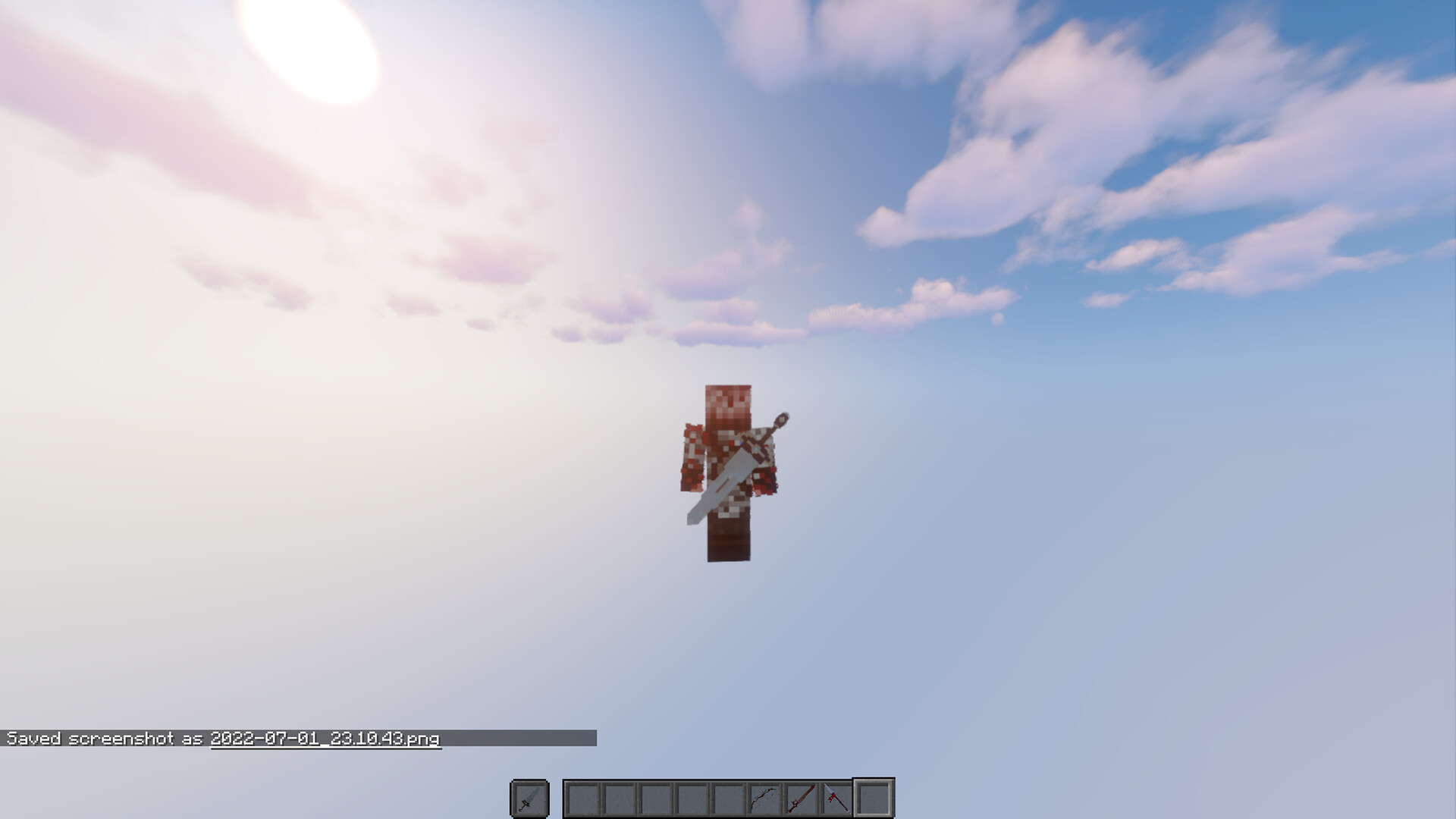 Some 3D Weapons (just 4) Minecraft Texture Pack