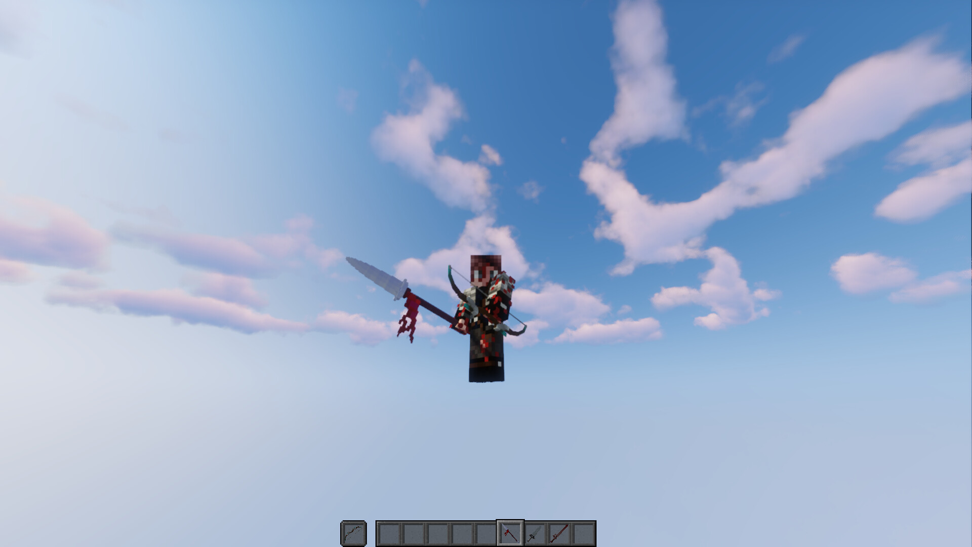 Some 3D Weapons (just 4) Minecraft Texture Pack