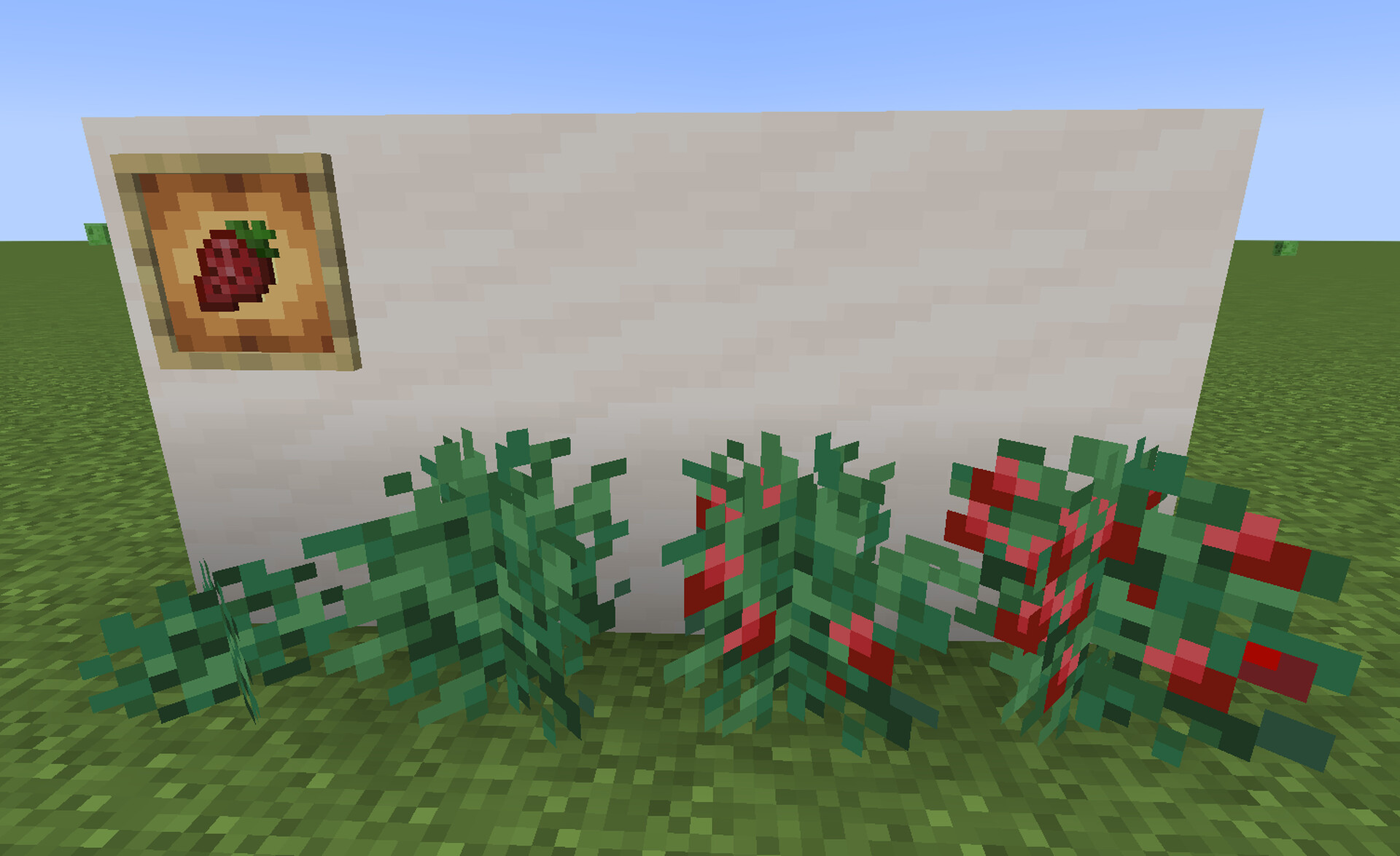 Sweetberry to Strawberry Minecraft Texture Pack