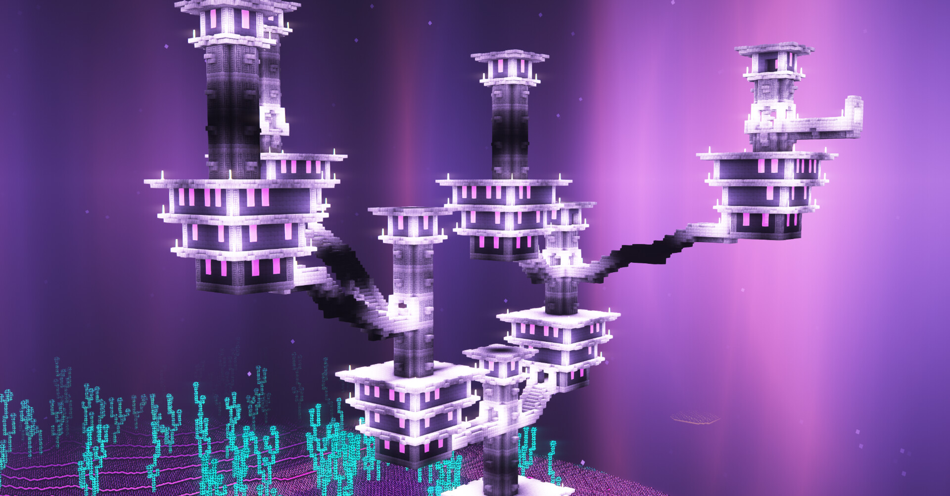 Wauli's Better End [FIXED] (JAVA + OPTIFINE) 1.18 Minecraft Texture Pack