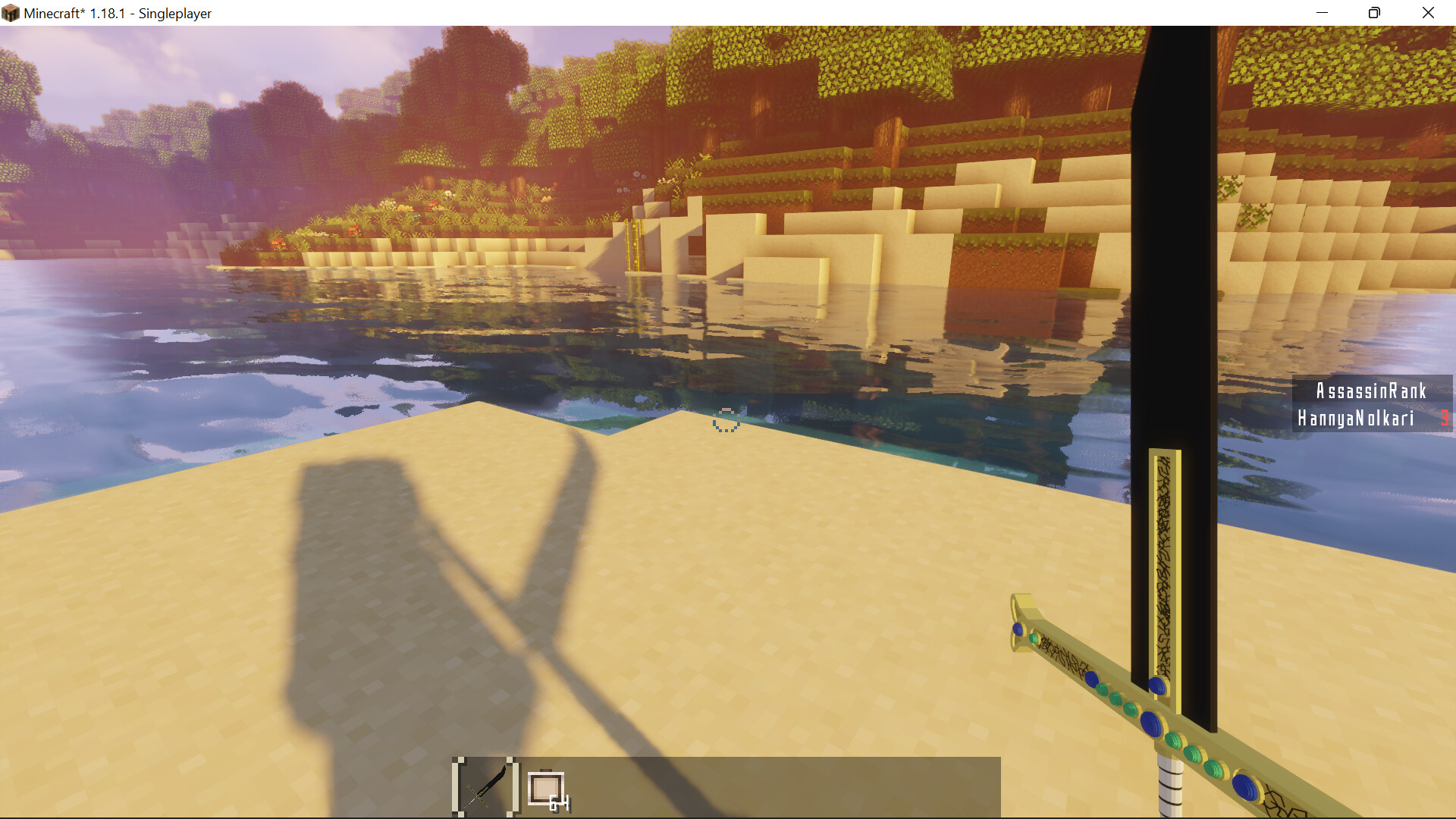 One Piece - Dracule Mihawk's Yoru Sword and Koganata Knife Minecraft ...