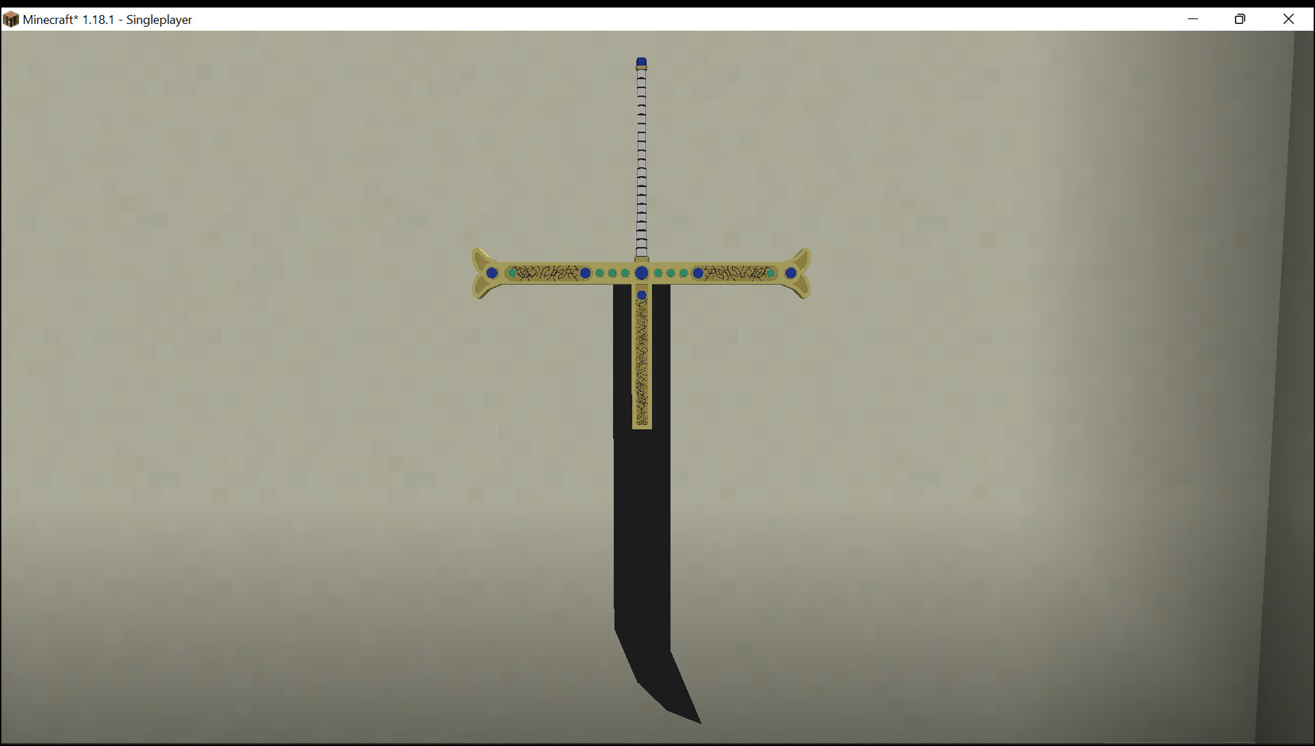 One Piece - Dracule Mihawk's Yoru Sword and Koganata Knife Minecraft ...