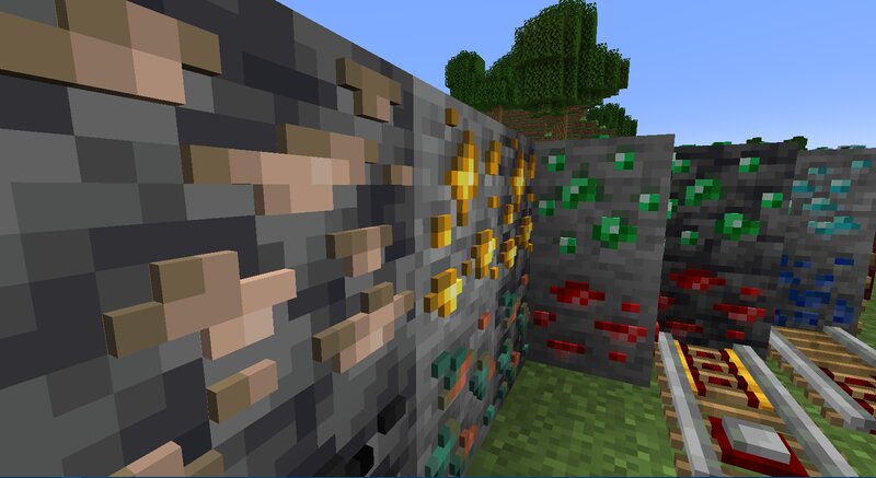 3D Blocks and Items Minecraft Texture Pack