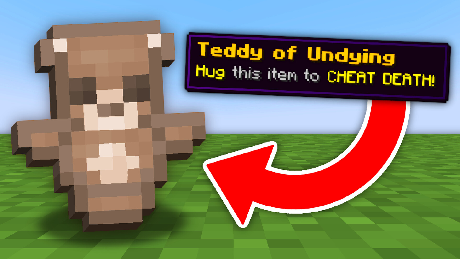 Teddy of Undying (Totem) Minecraft Texture Pack