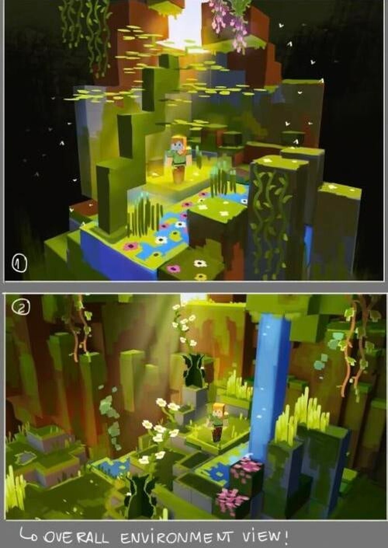 Lush cave reborn Minecraft Texture Pack