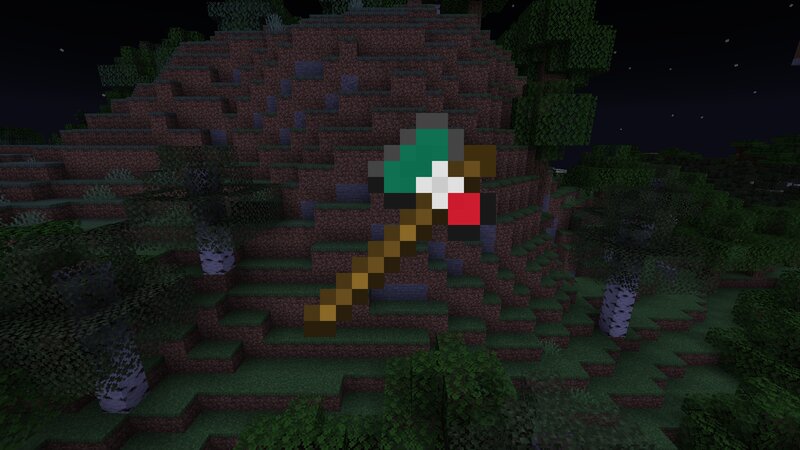 15 de Septiembre Special axe Minecraft Texture Pack