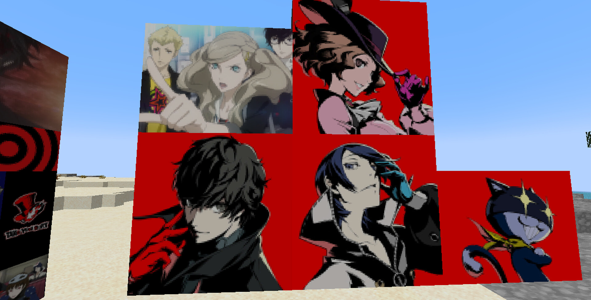 Persona 5 Painting Pack Minecraft Texture Pack