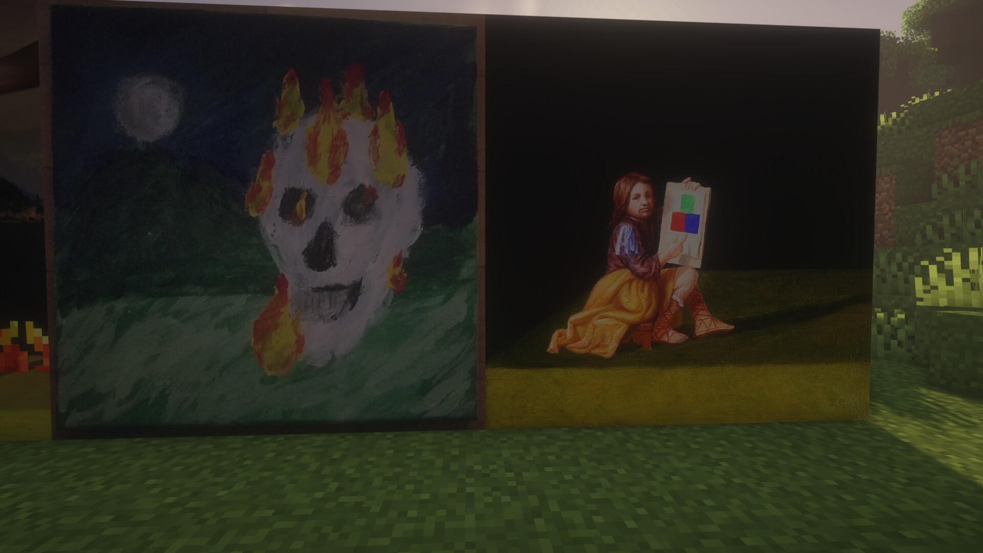 Real Paintings Minecraft Texture Pack