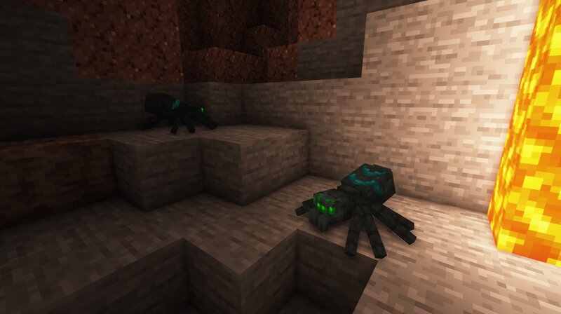 Better Spiders Minecraft Texture Pack