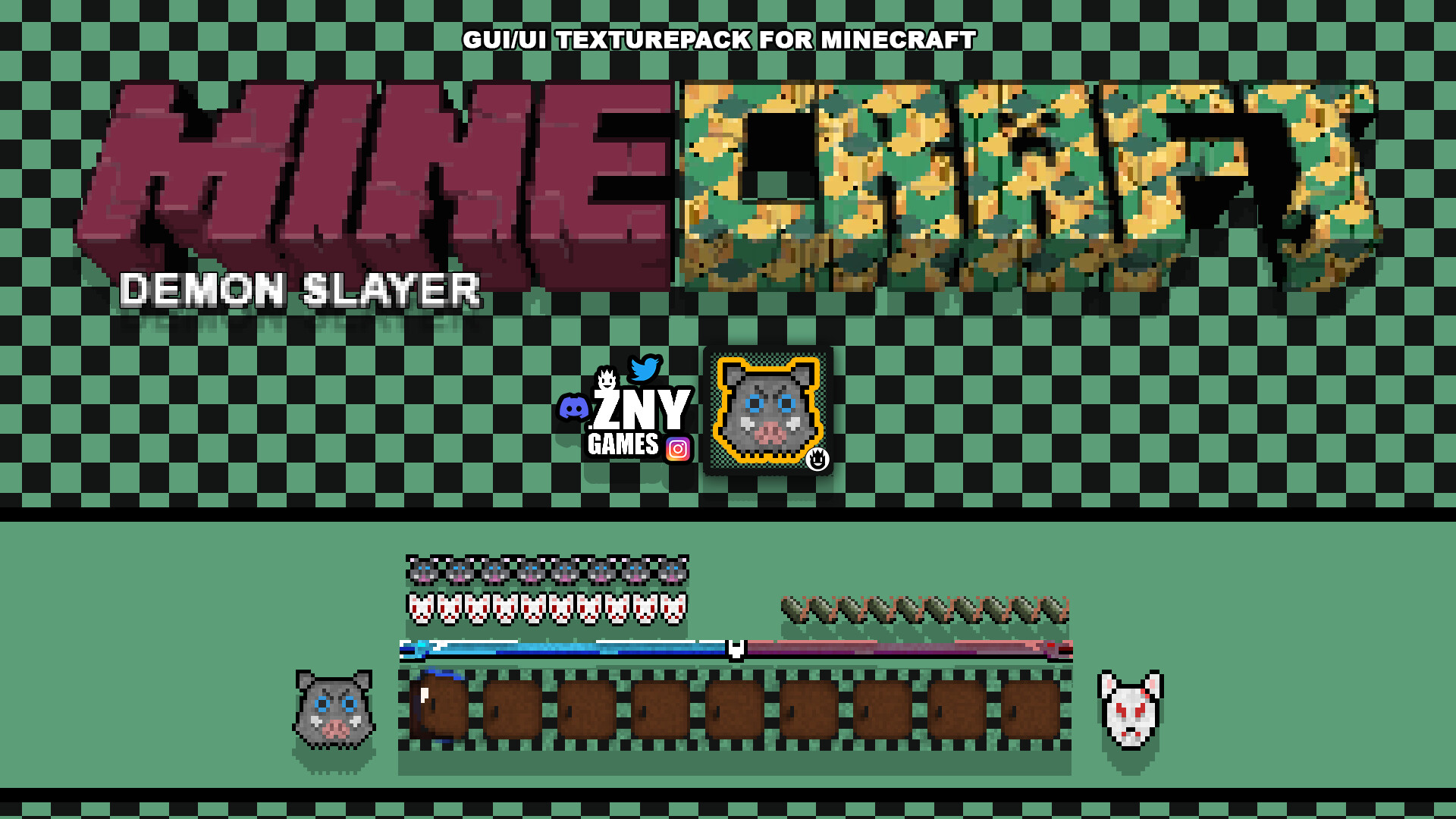 DEMON SLAYER [JAVA] 👹 Minecraft Texture Pack