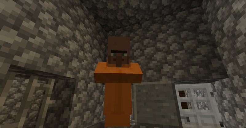 Prisoner Villager Minecraft Texture Pack