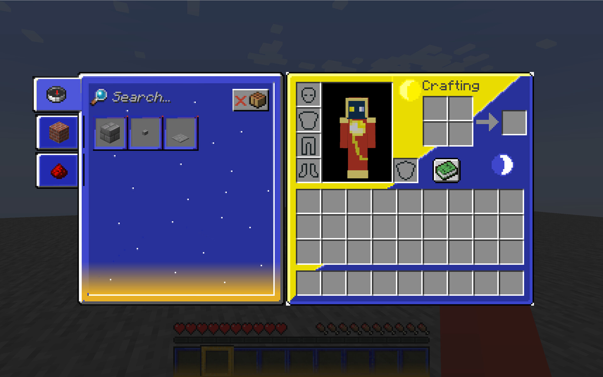 Dark and light Minecraft Texture Pack