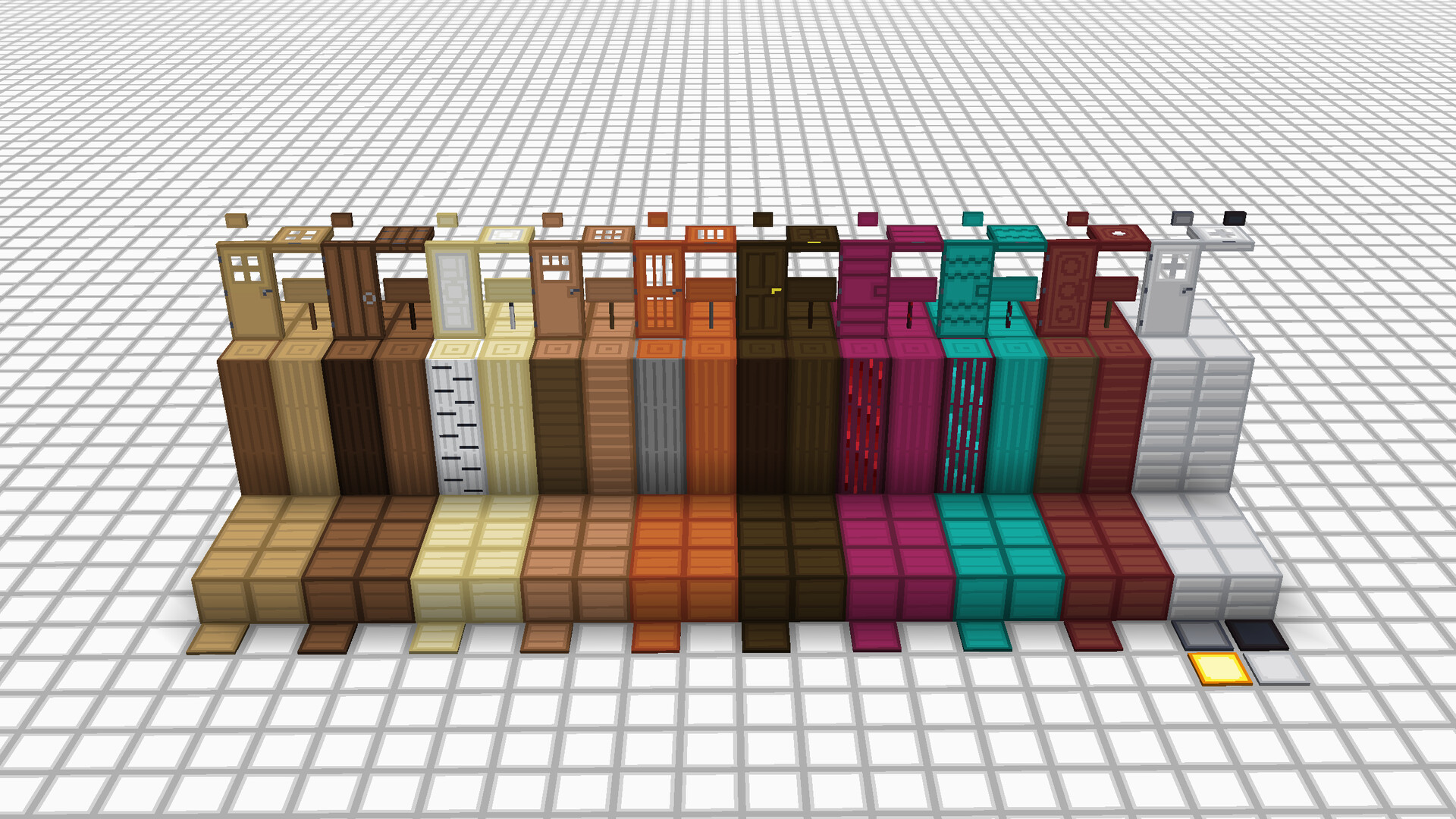 Grids, by Dave Minecraft Texture Pack
