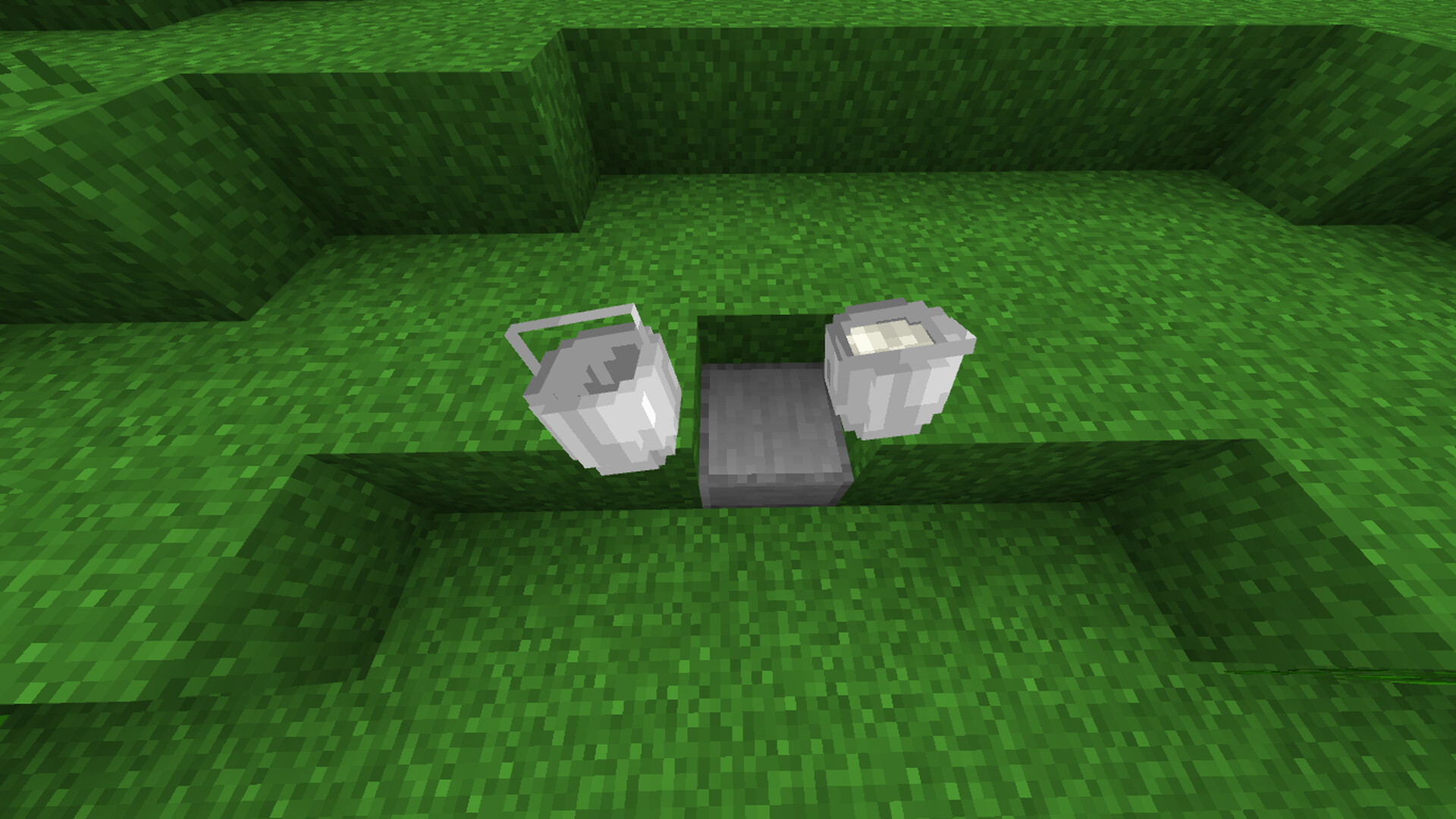 3D Buckets | Bedrock Tweaks Minecraft Texture Pack