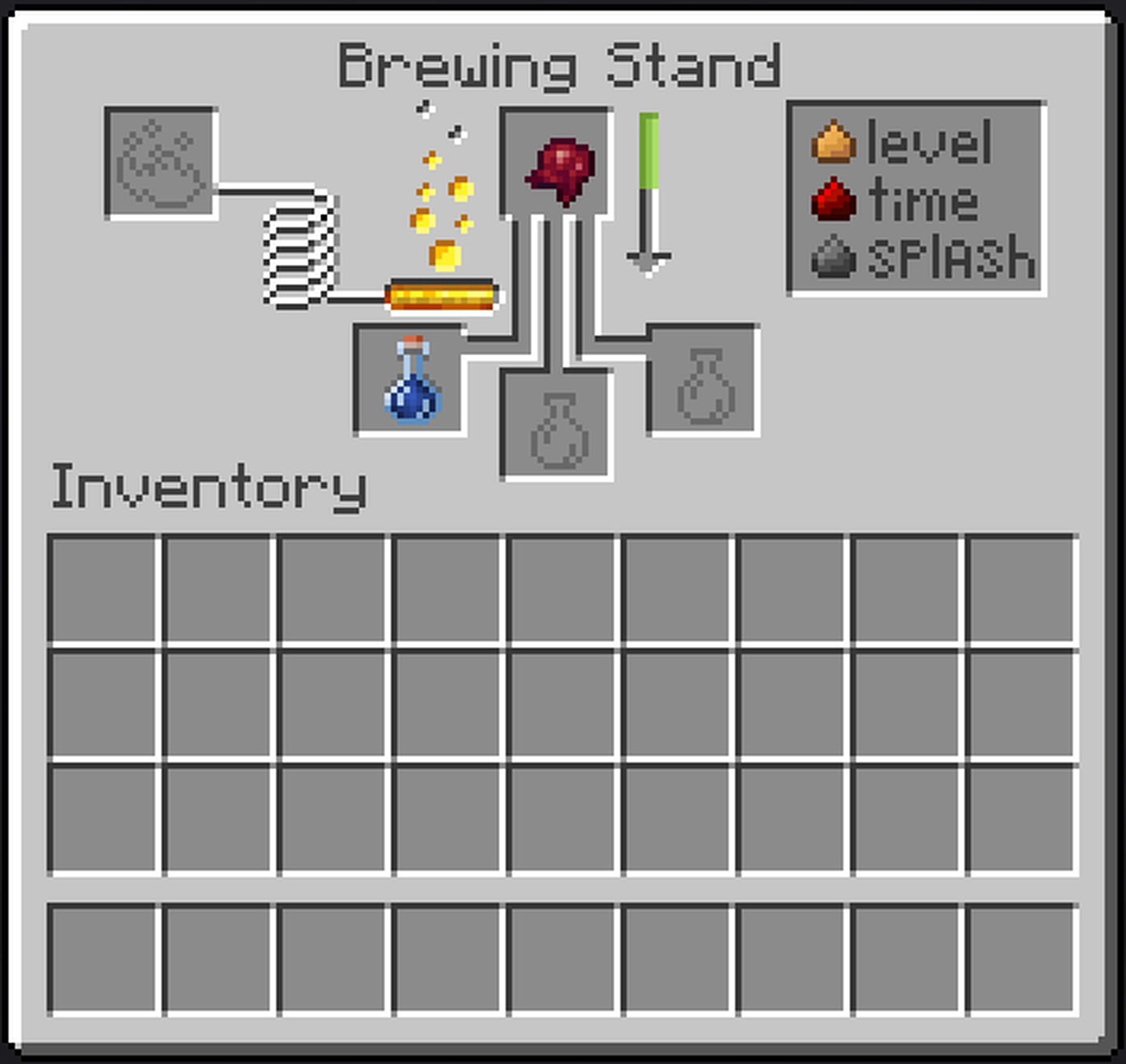 Brewing Stand GUI Minecraft Texture Pack