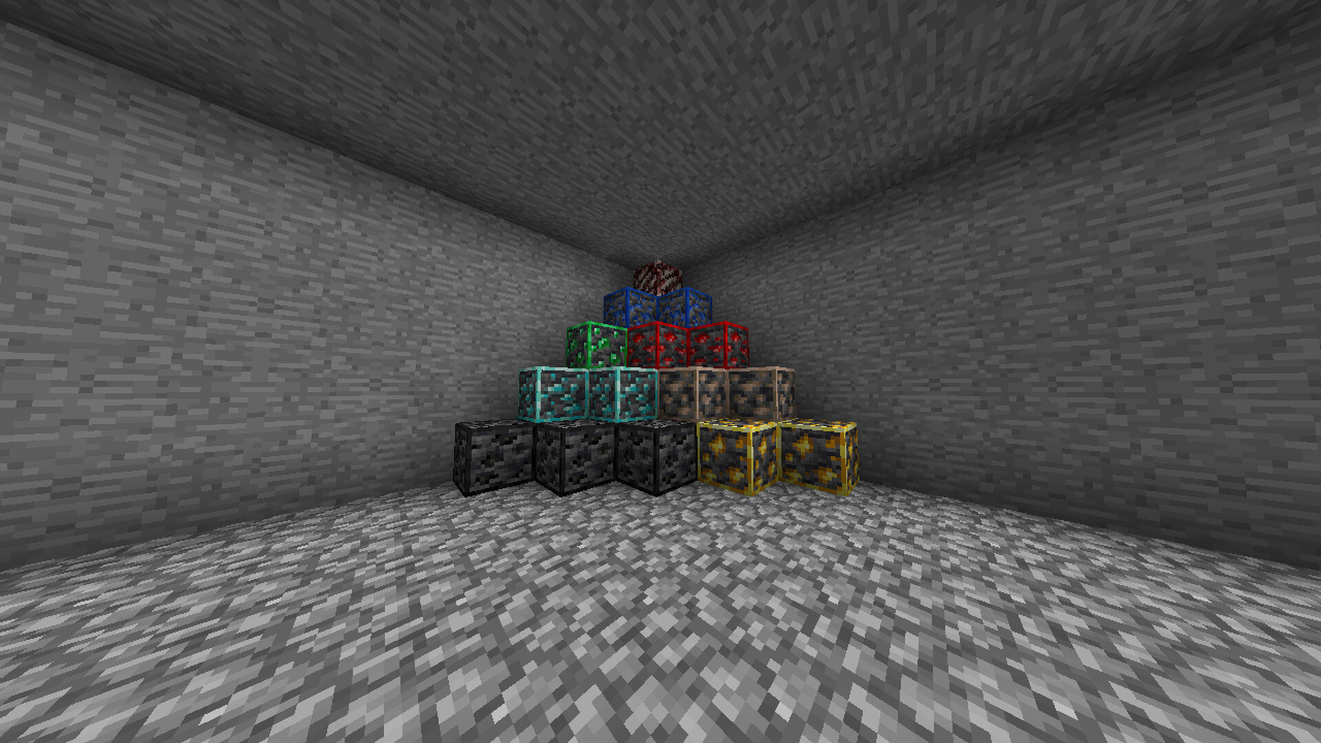 Riser Pack x64 Dark Theme Minecraft Texture Pack