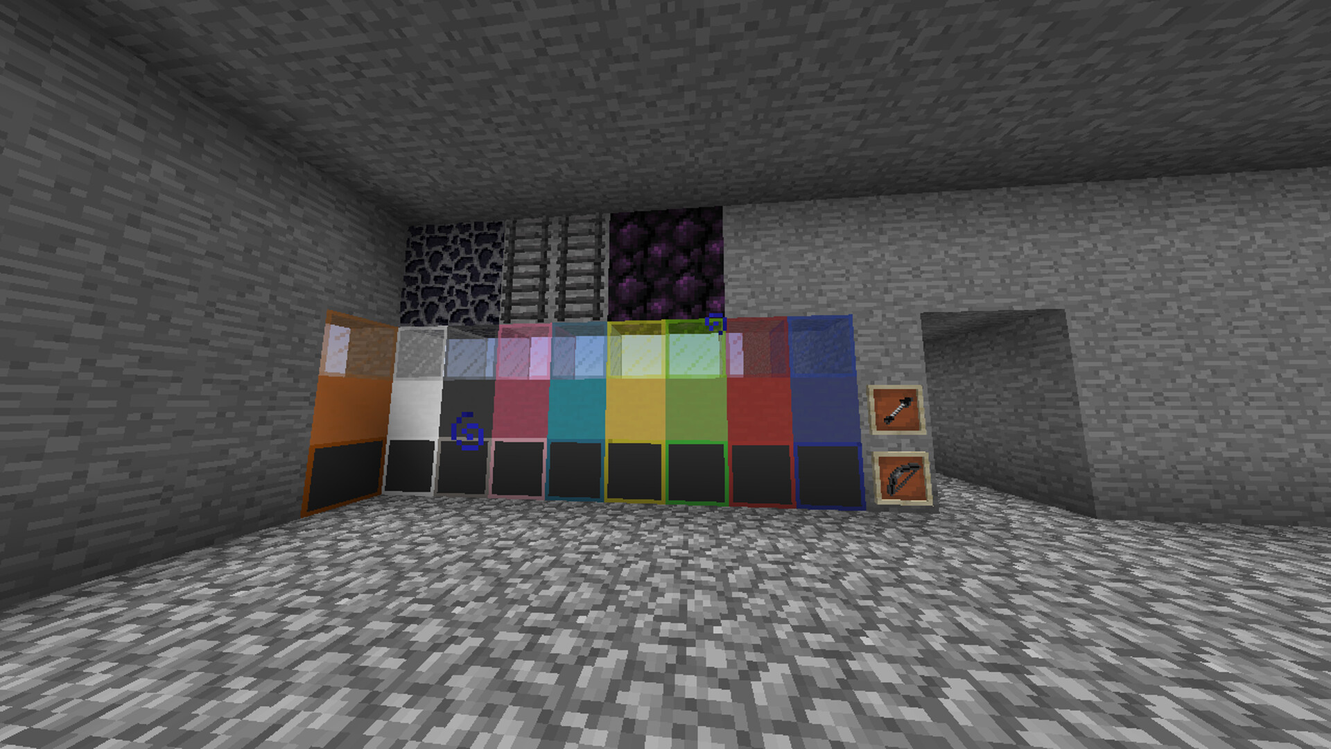 Riser Pack x64 Dark Theme Minecraft Texture Pack