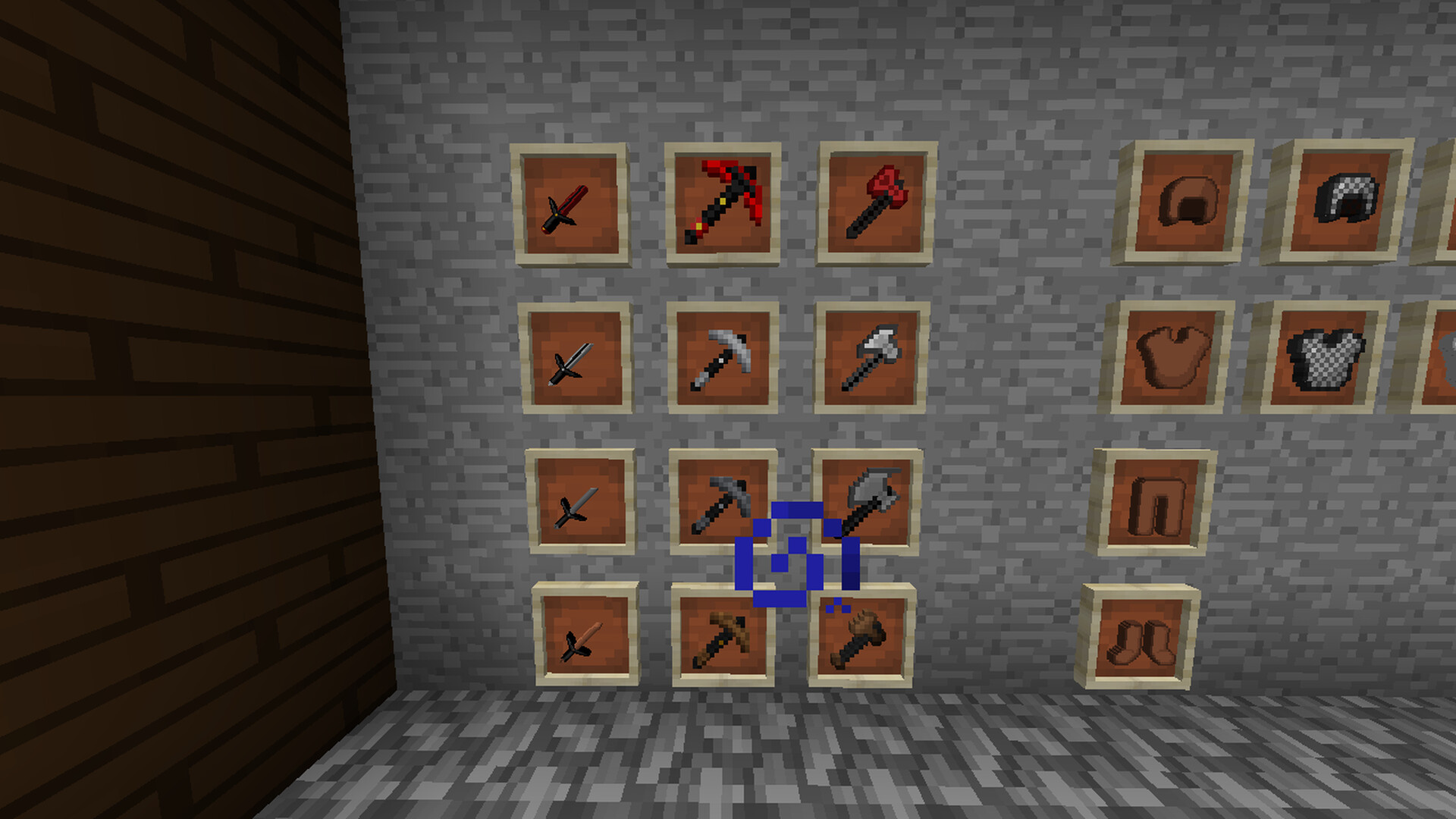 Riser Pack x64 Dark Theme Minecraft Texture Pack