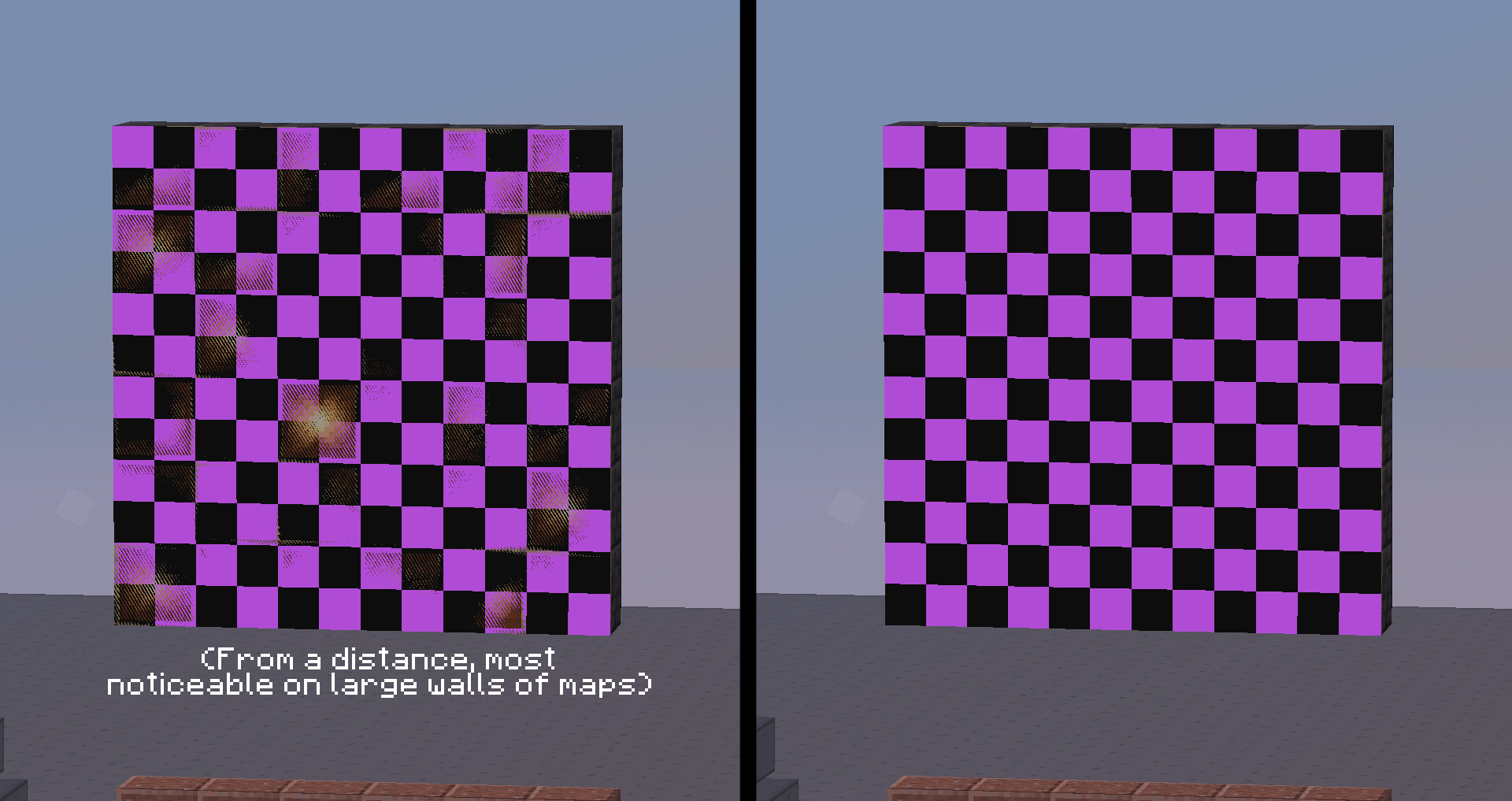 No Z-Fighting Minecraft Texture Pack