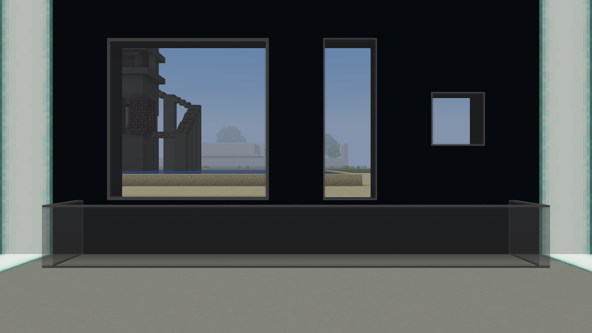 Bordered Clear Glass Minecraft Texture Pack