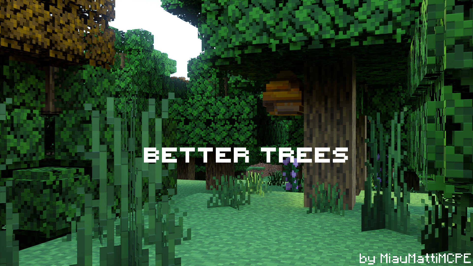 Better Trees [MCBE] Minecraft Texture Pack