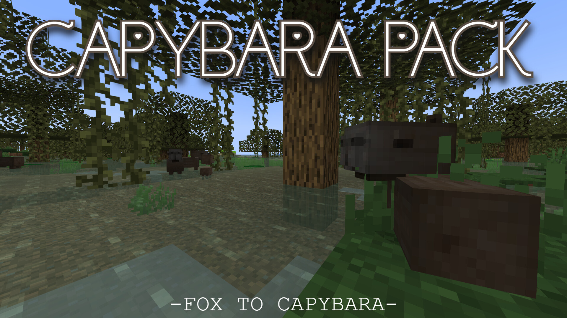 Capybara pack Minecraft Texture Pack