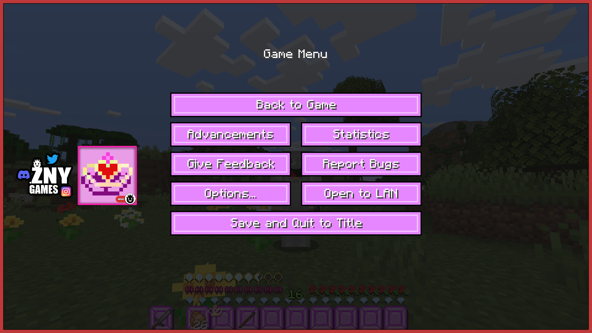 PRINCESS [JAVA] 👸 Minecraft Texture Pack