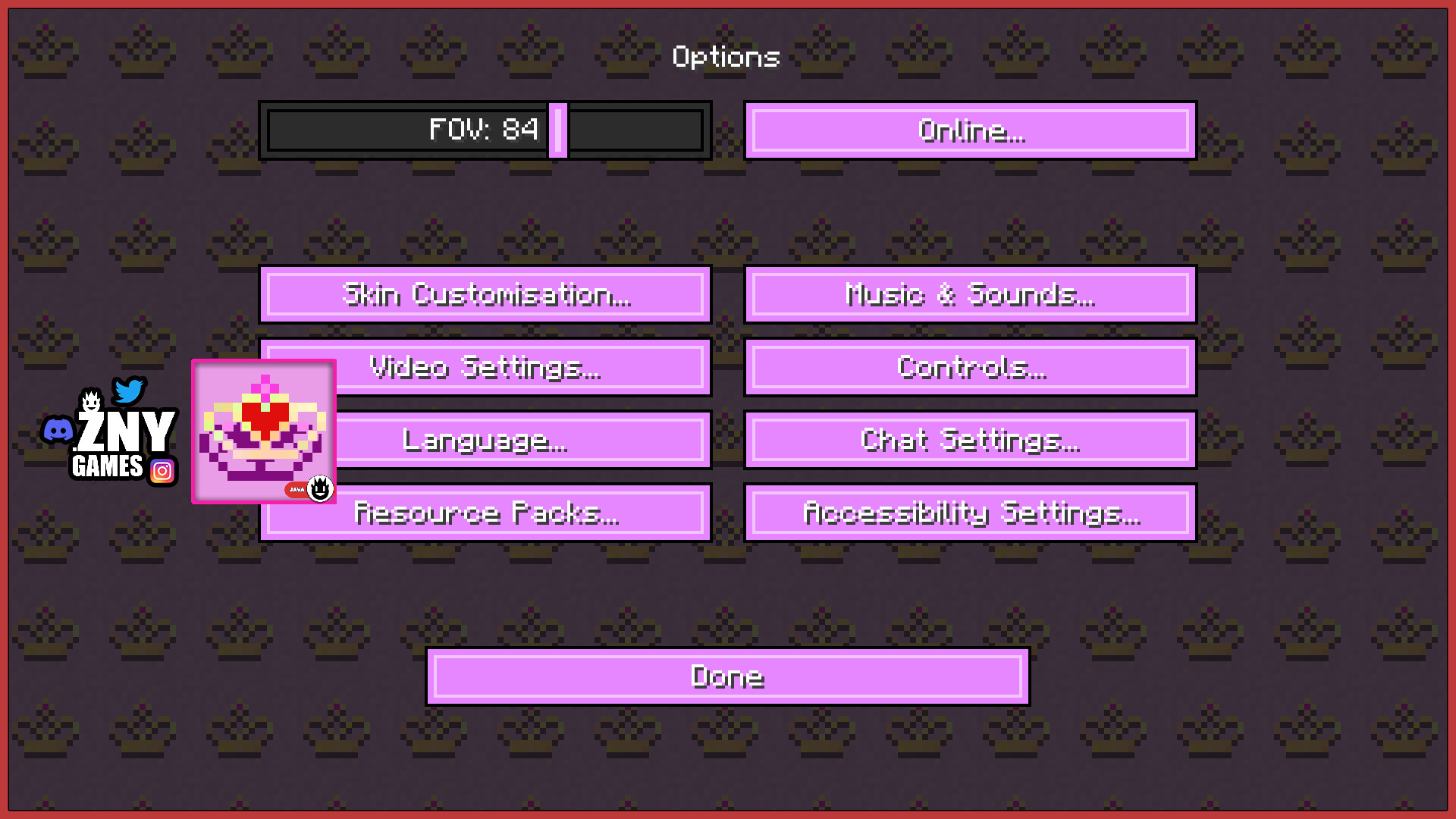 PRINCESS [JAVA] 👸 Minecraft Texture Pack