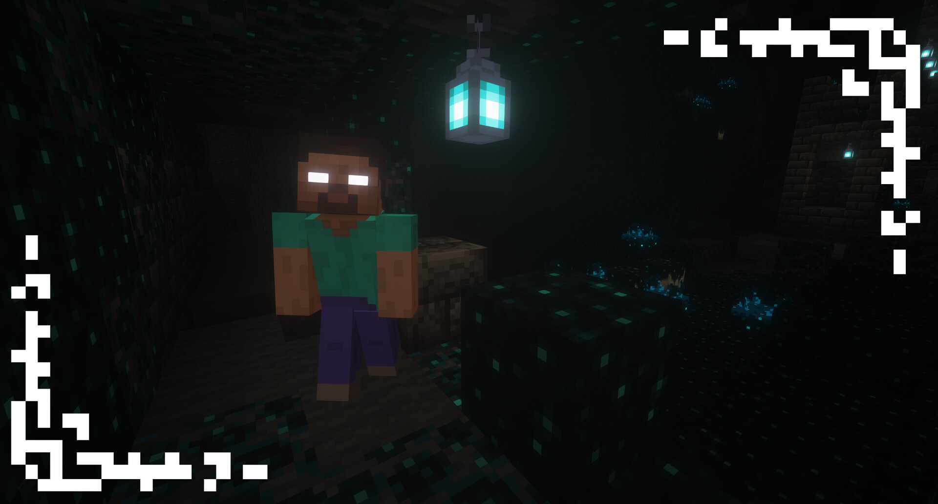 Warden to Herobrine Minecraft Texture Pack