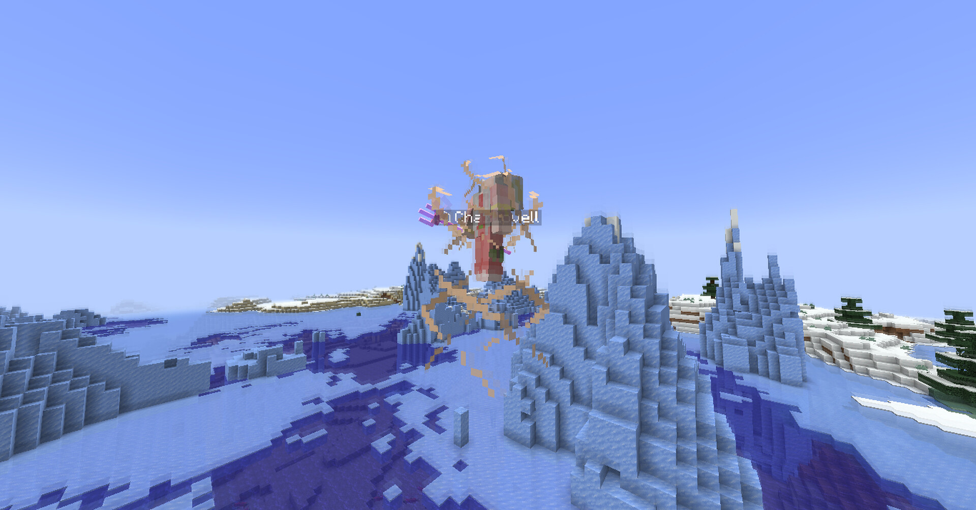 Orange trident texture pack Minecraft Texture Pack